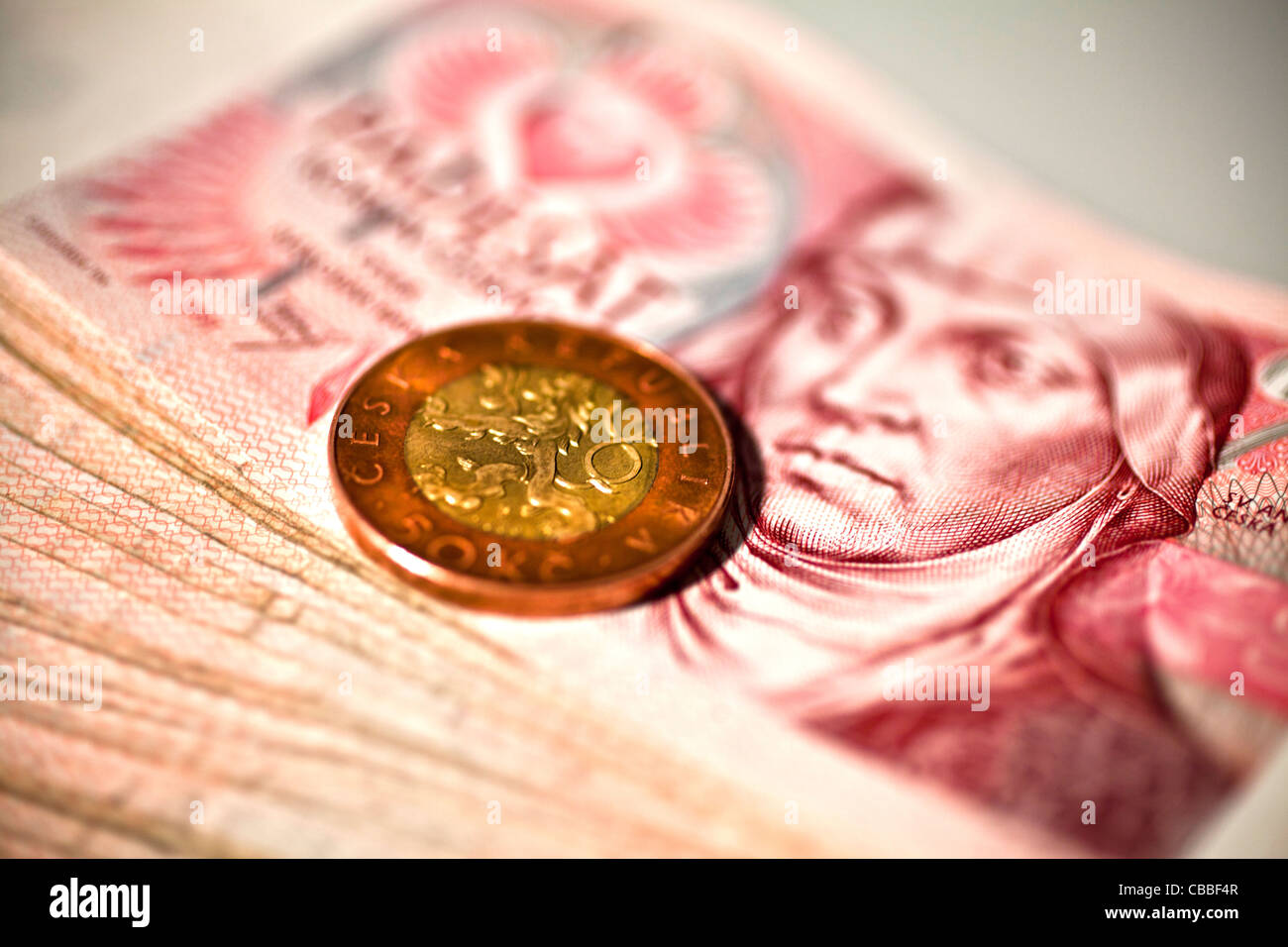 50 czk banknote hi-res stock photography and images - Alamy