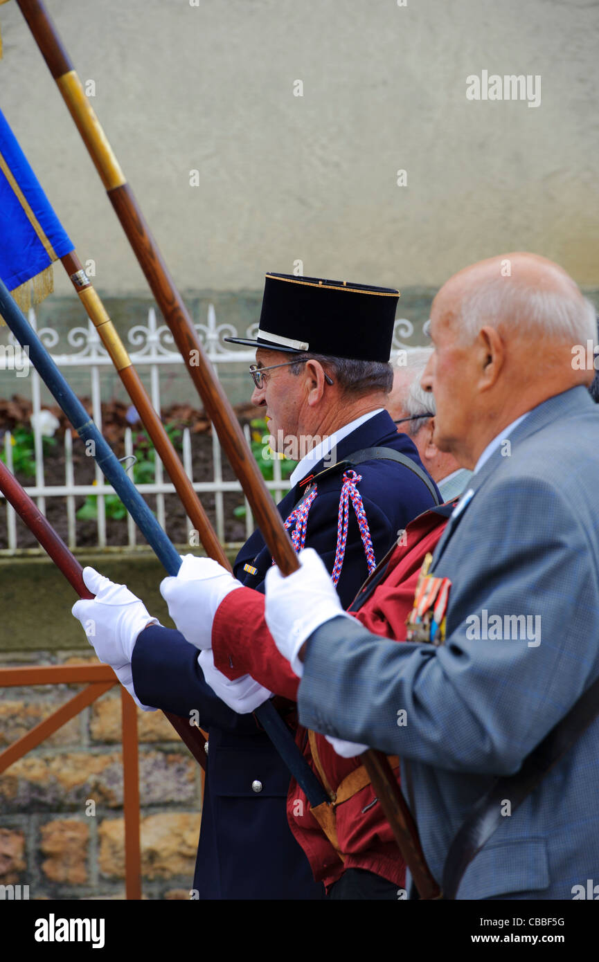 Stock photo of French remembrance day in Mezieres sur issoire Stock ...