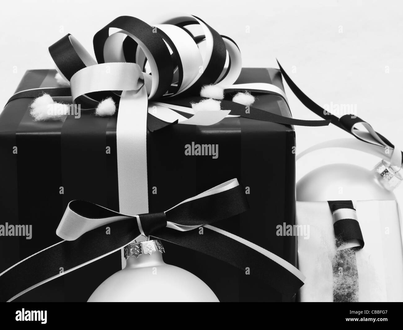 Present december Black and White Stock Photos & Images - Alamy