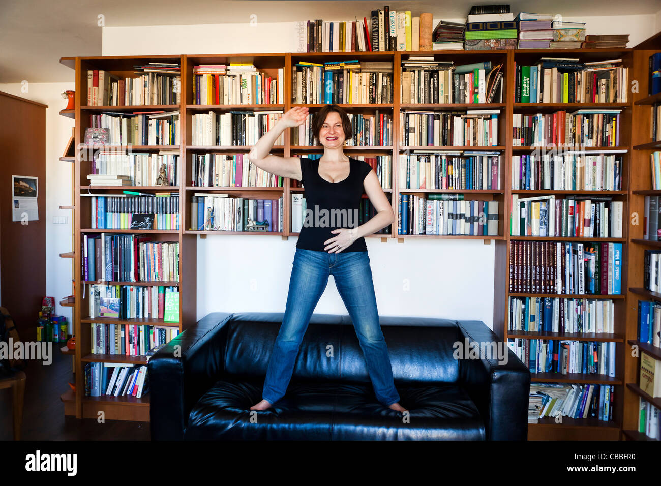 Czech novelist radka denemarkova first hi-res stock photography and ...