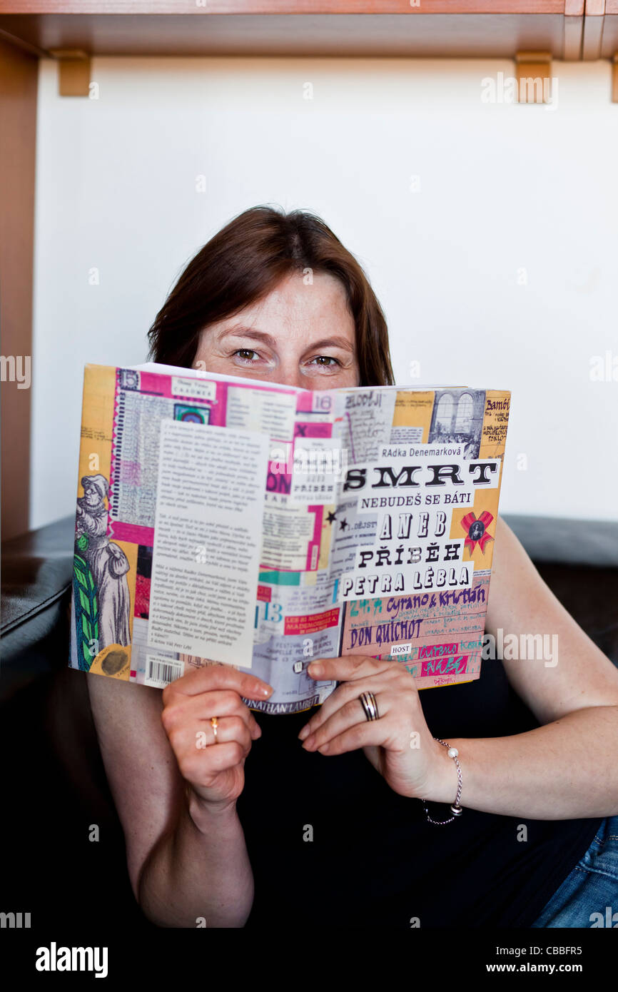 Czech novelist radka denemarkova first hi-res stock photography and ...