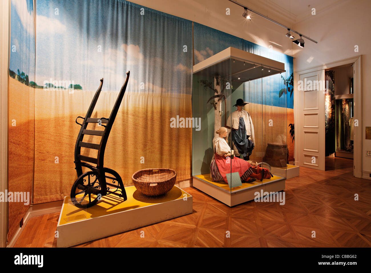 The ethnographical exhibition of the folk culture of the Czech Republic ...