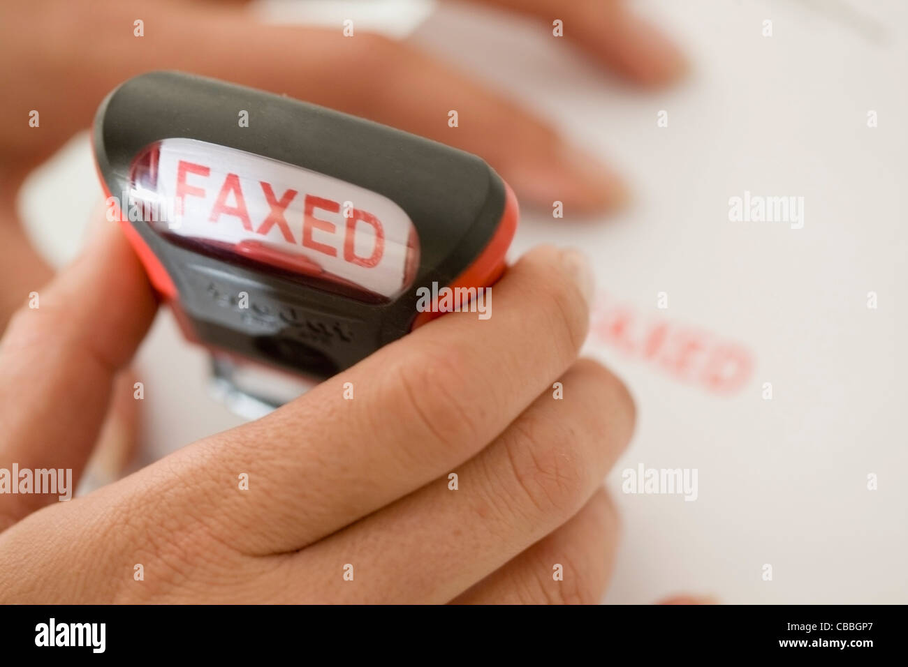 Faxed word hi-res stock photography and images - Alamy