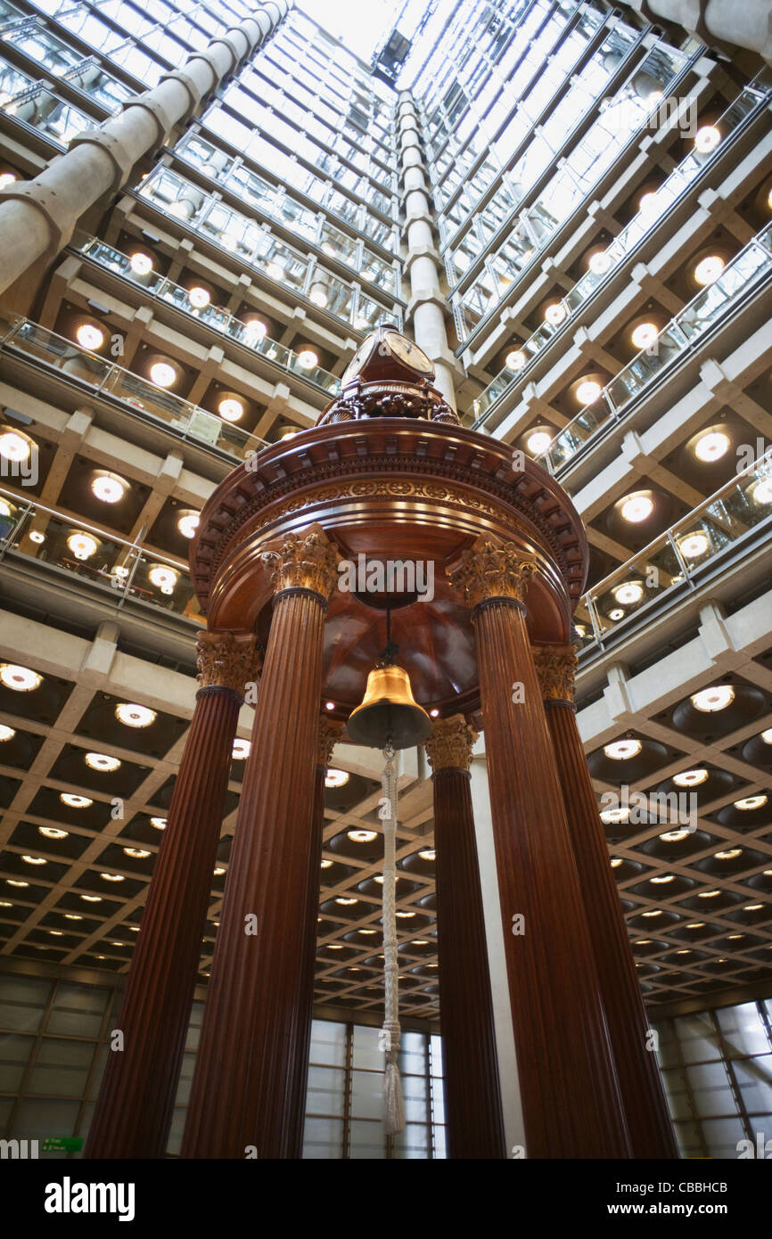 England, London, City of London, Lloyds Insurance Building, The Lutine ...