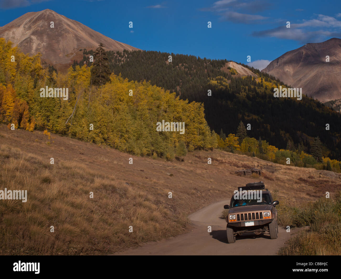 Cinnamon pass road hi-res stock photography and images - Alamy