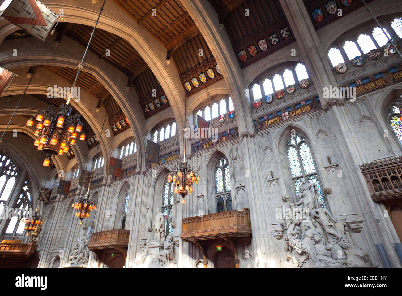 Guildhall london interior hi-res stock photography and images - Alamy