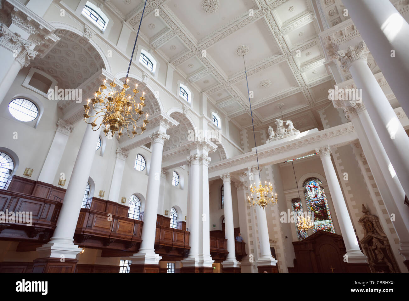 England, London, Spitalfields, Christ Church Stock Photo - Alamy
