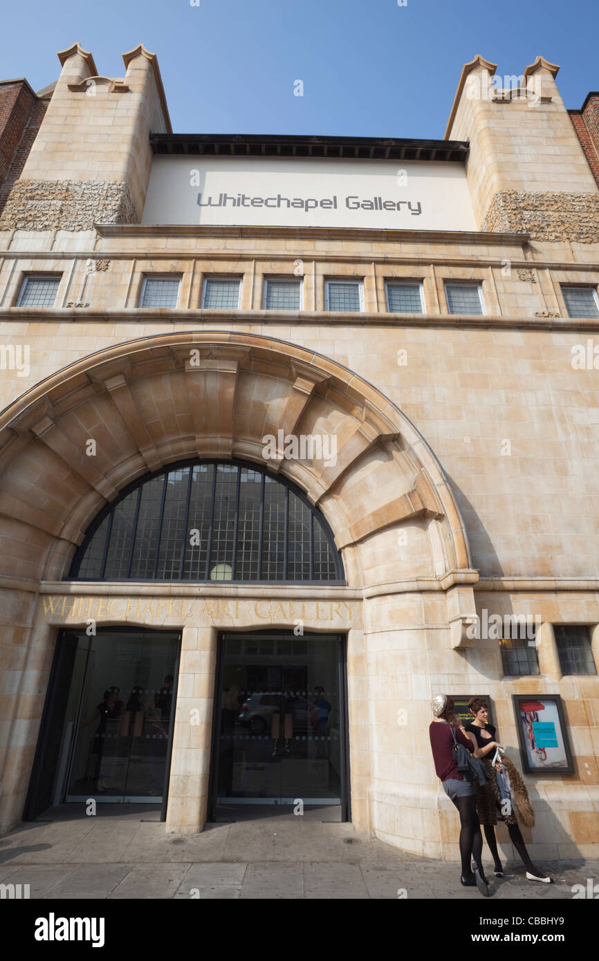 England, London, Whitechapel, The Whitechapel Gallery Stock Photo - Alamy