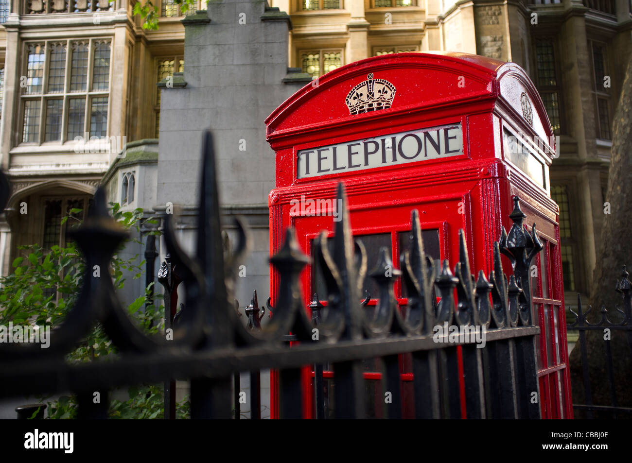 Red London telephone kiosks, the famous K2 design, still in use in ...
