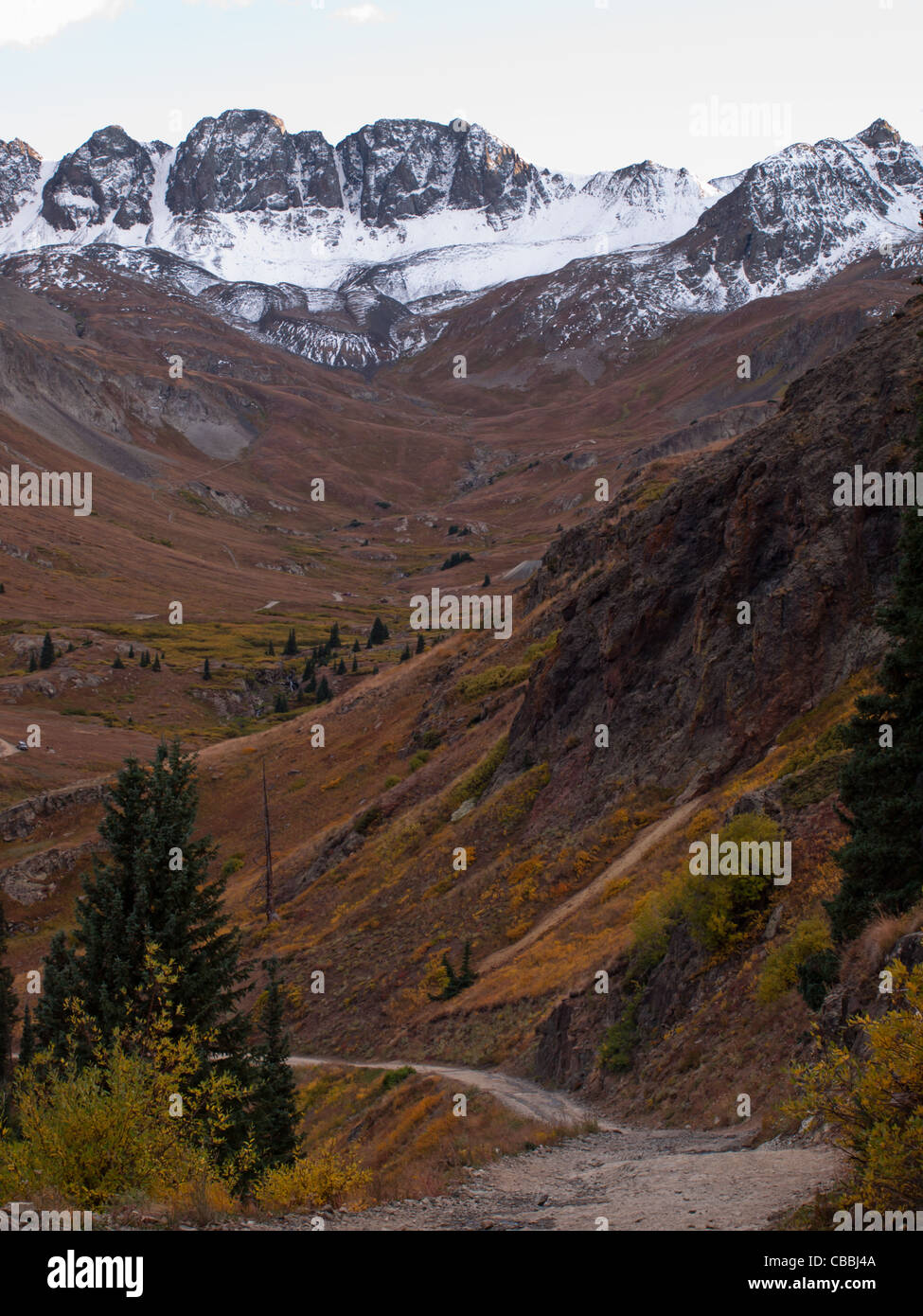 At the top of the Cinnamon Pass, Colorado Stock Photo - Alamy
