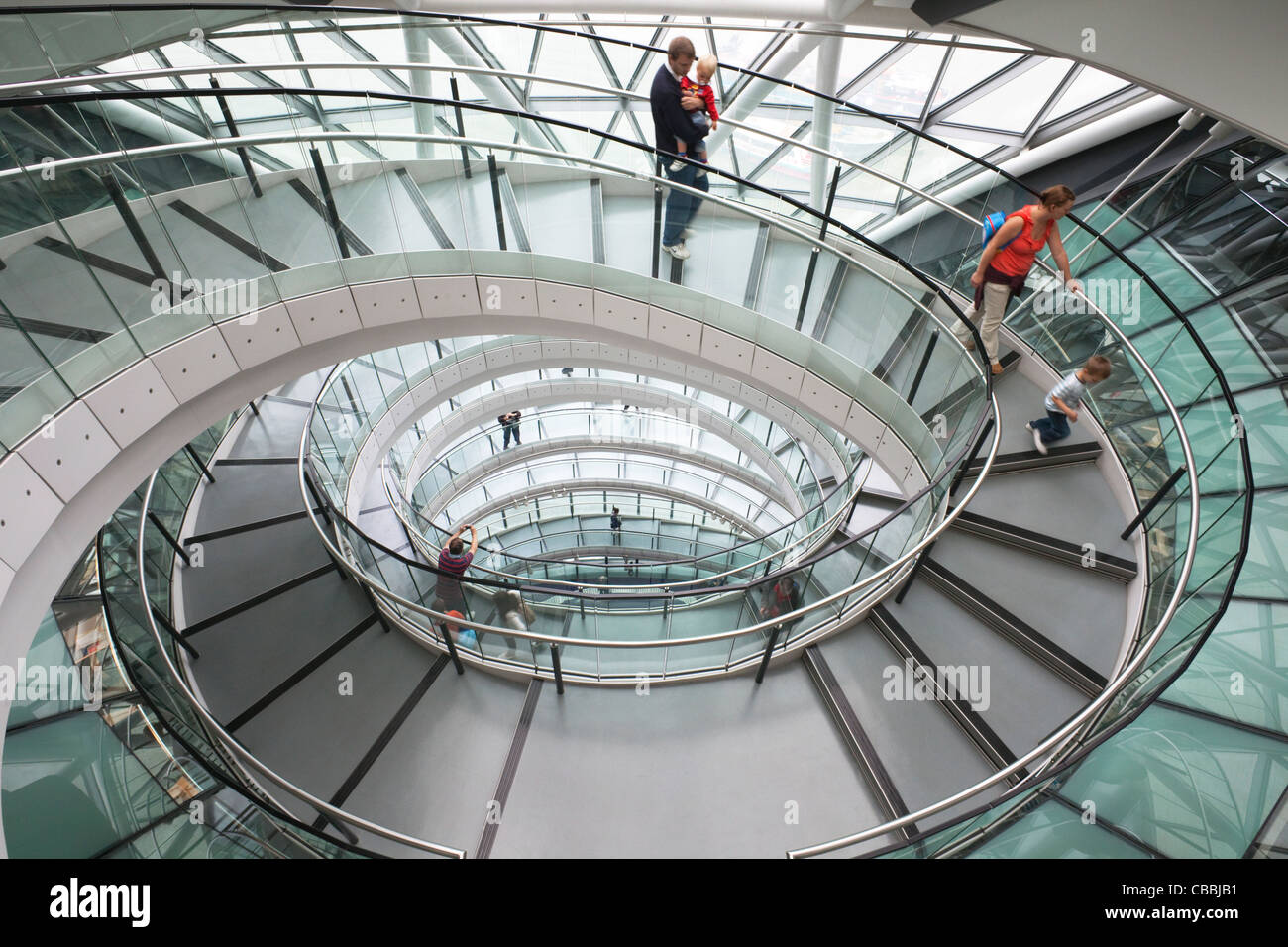 England, London, Interior of City Hall Stock Photo - Alamy