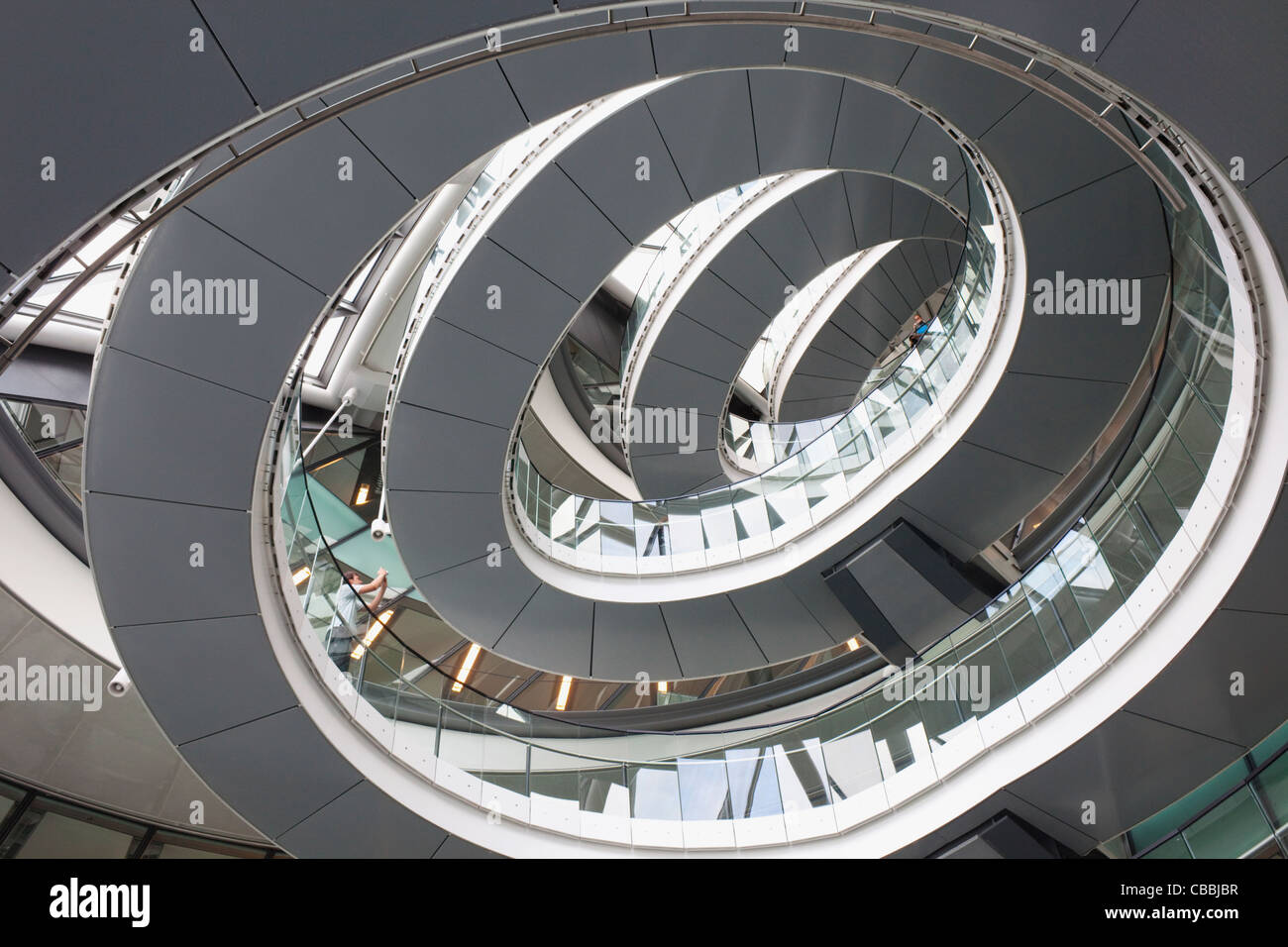 England, London, Interior of City Hall Stock Photo - Alamy