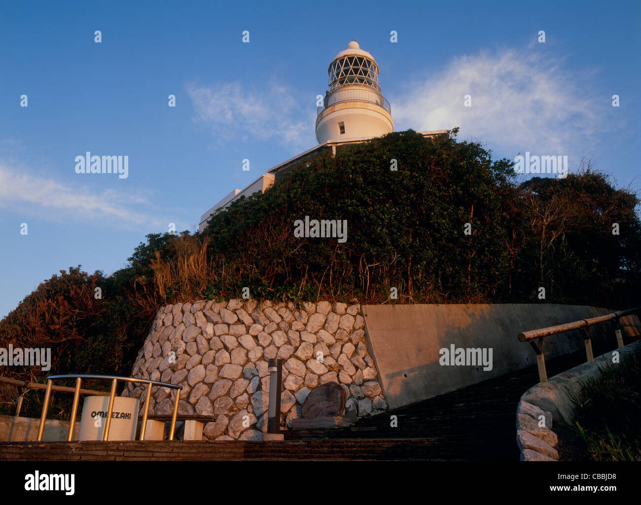 Omaezaki Lighthouse, Omaezaki, Shizuoka, Japan Stock Photo - Alamy
