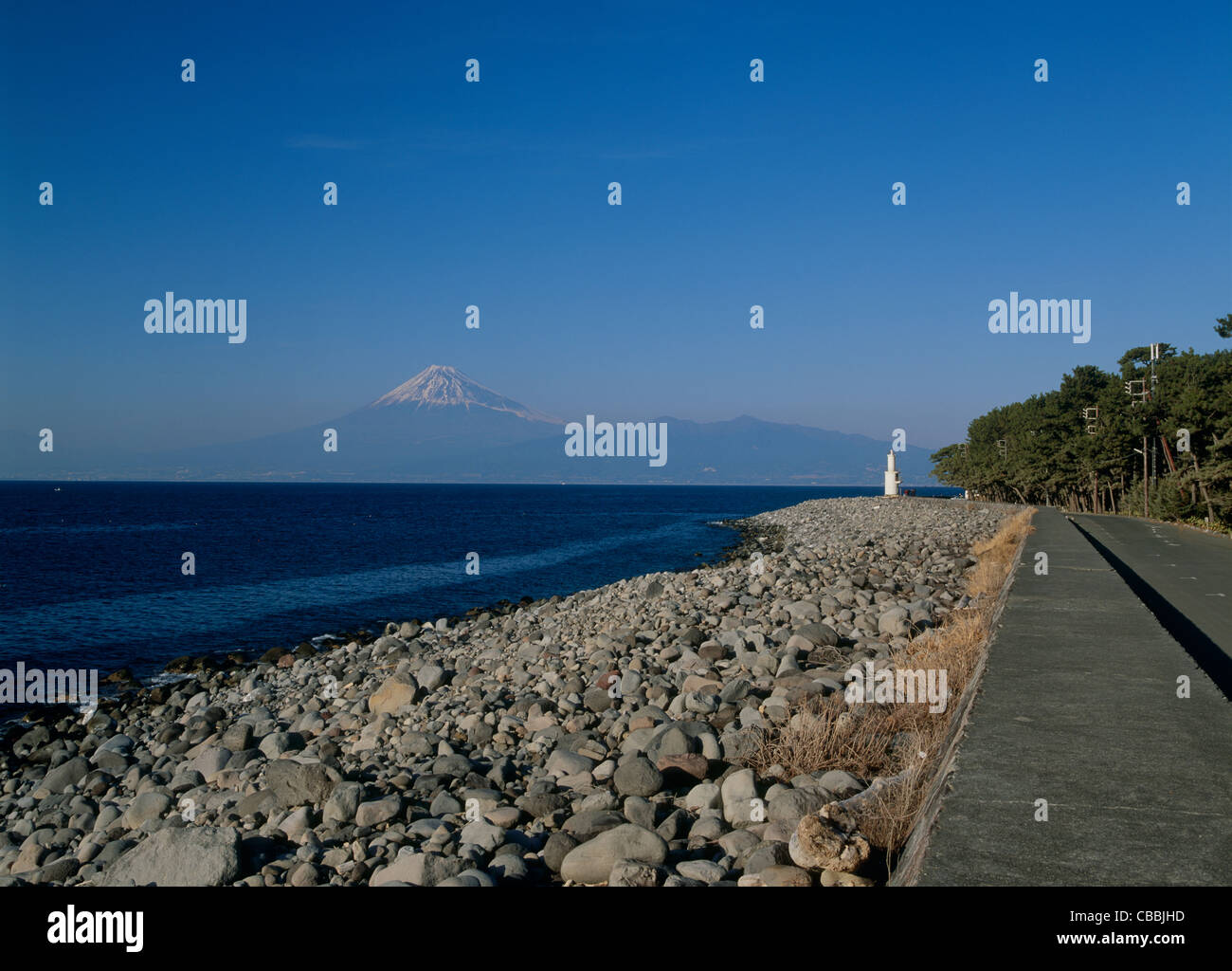 Cape Mihama and Mount Fuji, Numazu, Shizuoka, Japan Stock Photo - Alamy