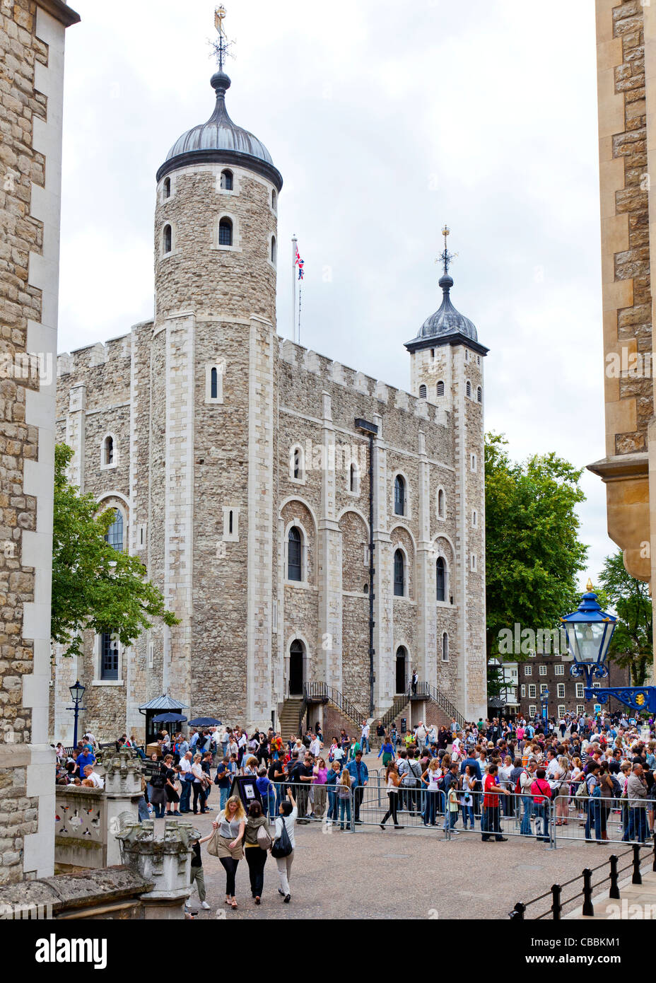 The White Tower at the Tower of London Stock Photo - Alamy
