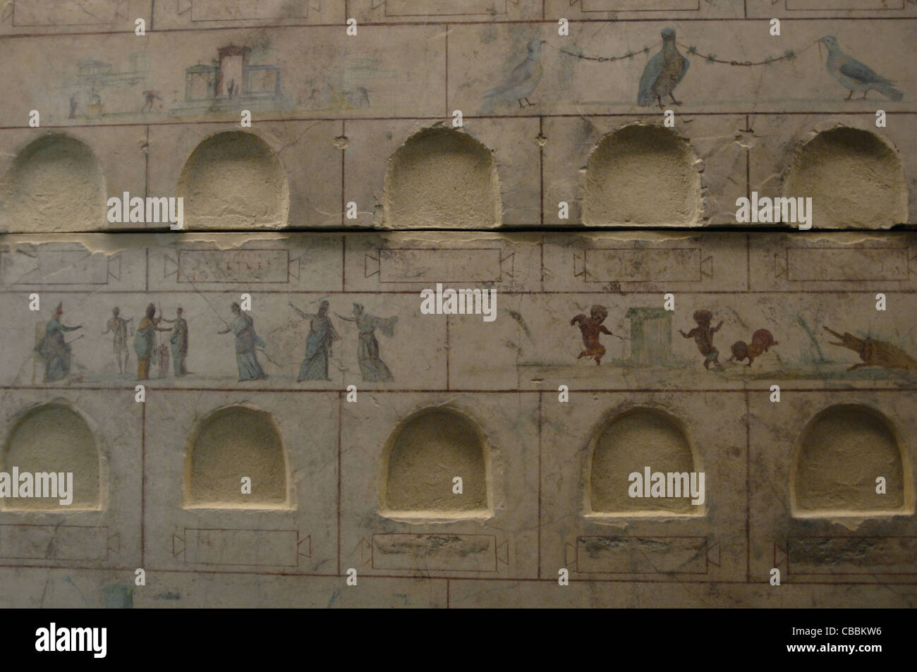 Roman columbarium hi-res stock photography and images - Alamy