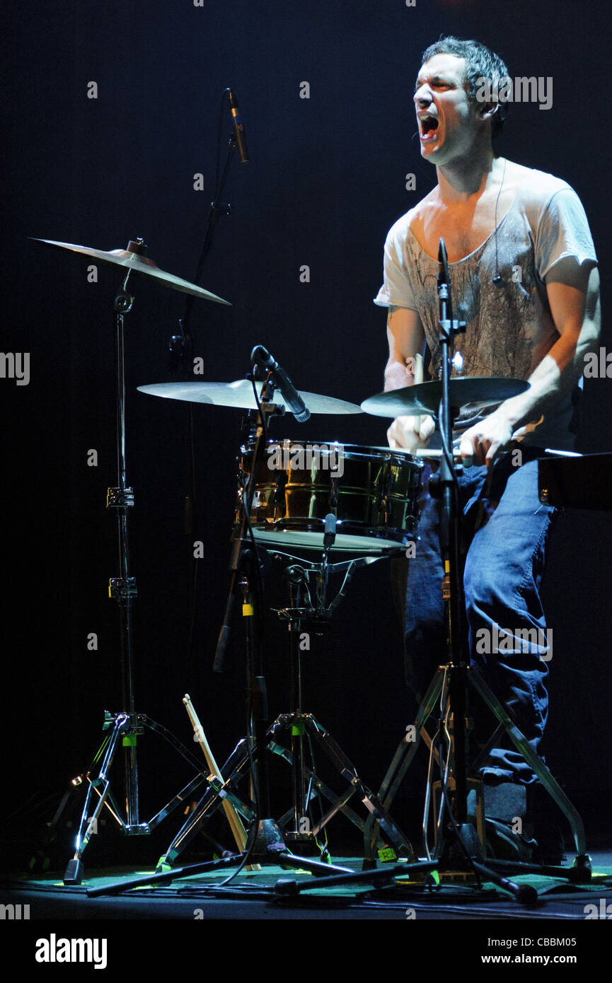 Andy Barlow of Lamb performs in Rome Stock Photo - Alamy