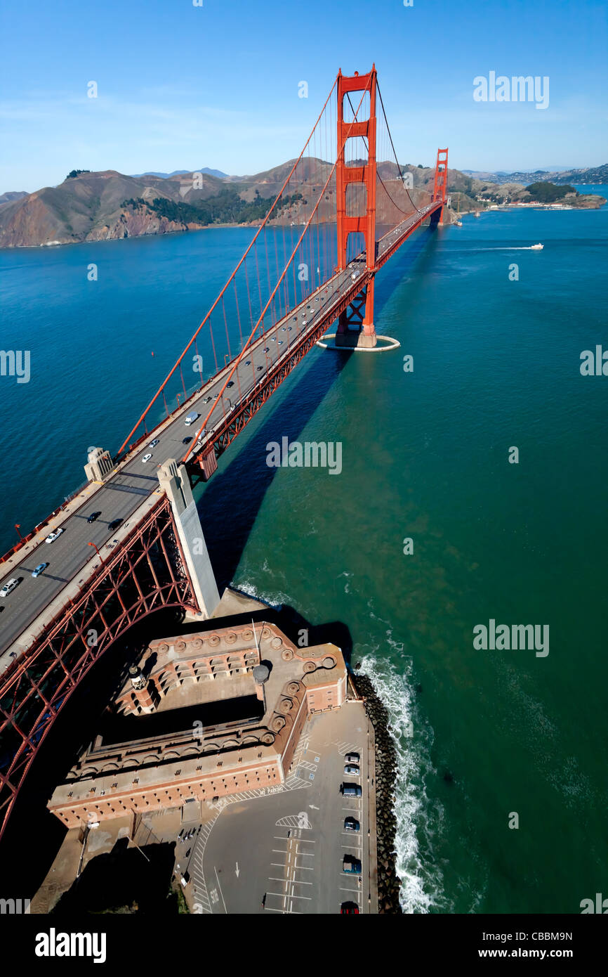 The Golden Gate Bridge and Fort Point Stock Photo - Alamy