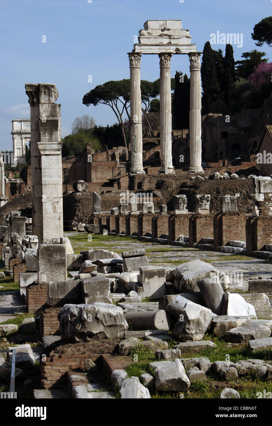 Temple of jupiter rome hi-res stock photography and images - Alamy