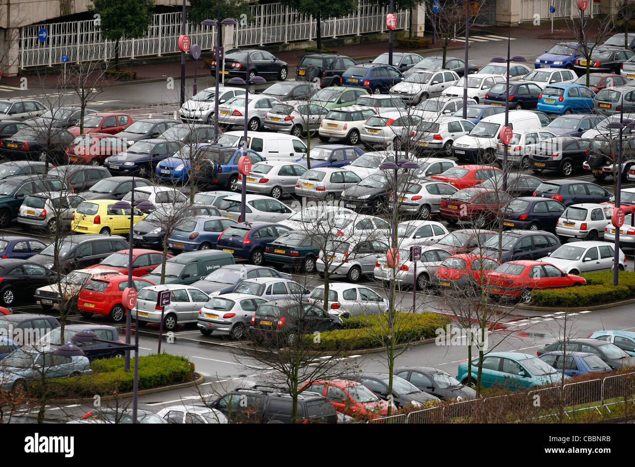 Bluewater shopping centre car park. Picture by James Boardman Stock ...