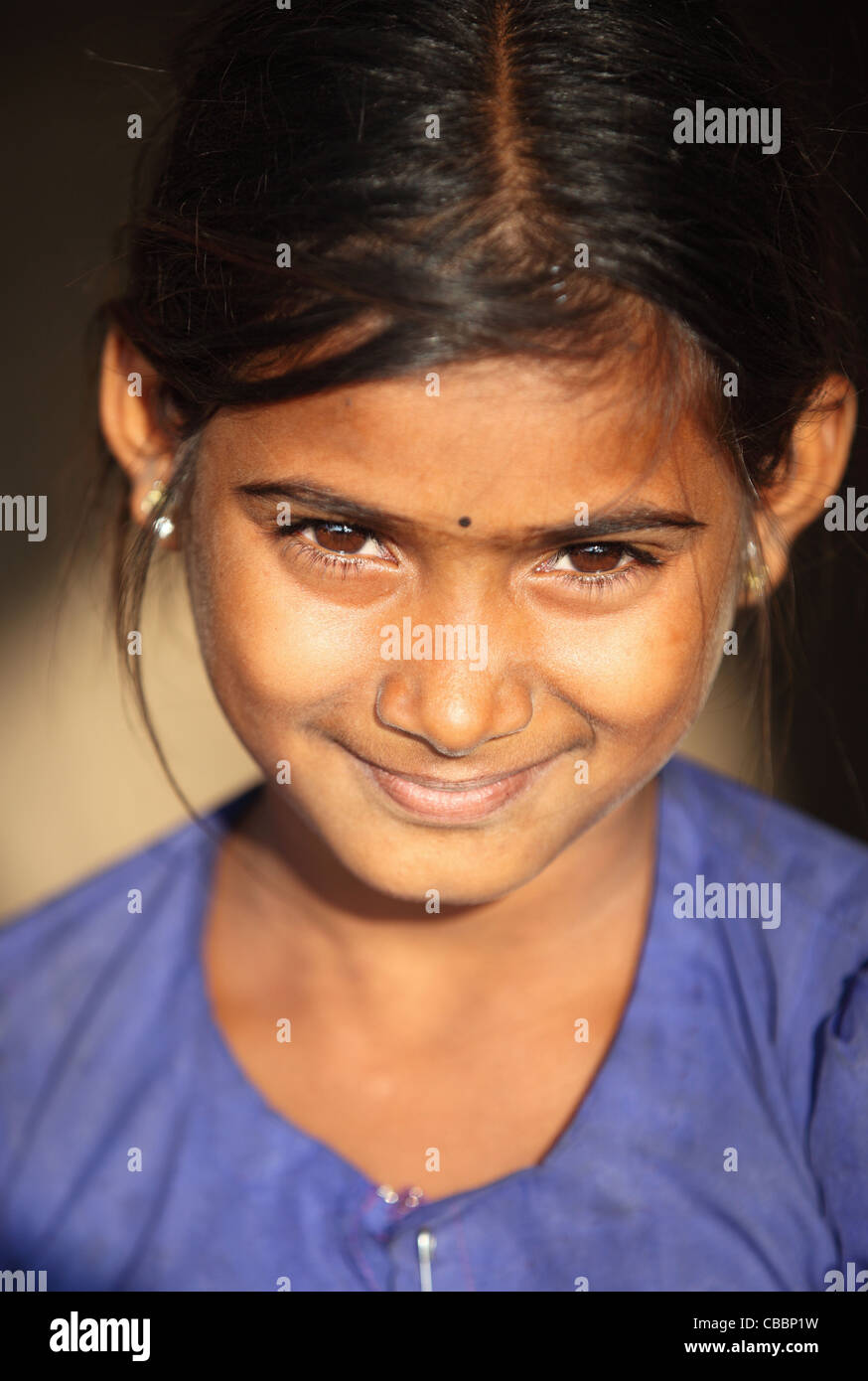 Indian girl smile hi-res stock photography and images - Alamy