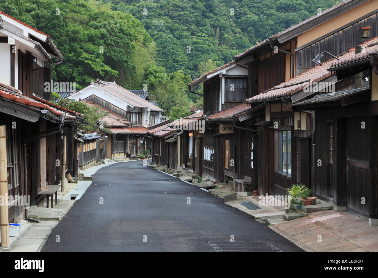 Omori District of Iwami Ginzan, Ohda, Shimane, Japan Stock Photo - Alamy