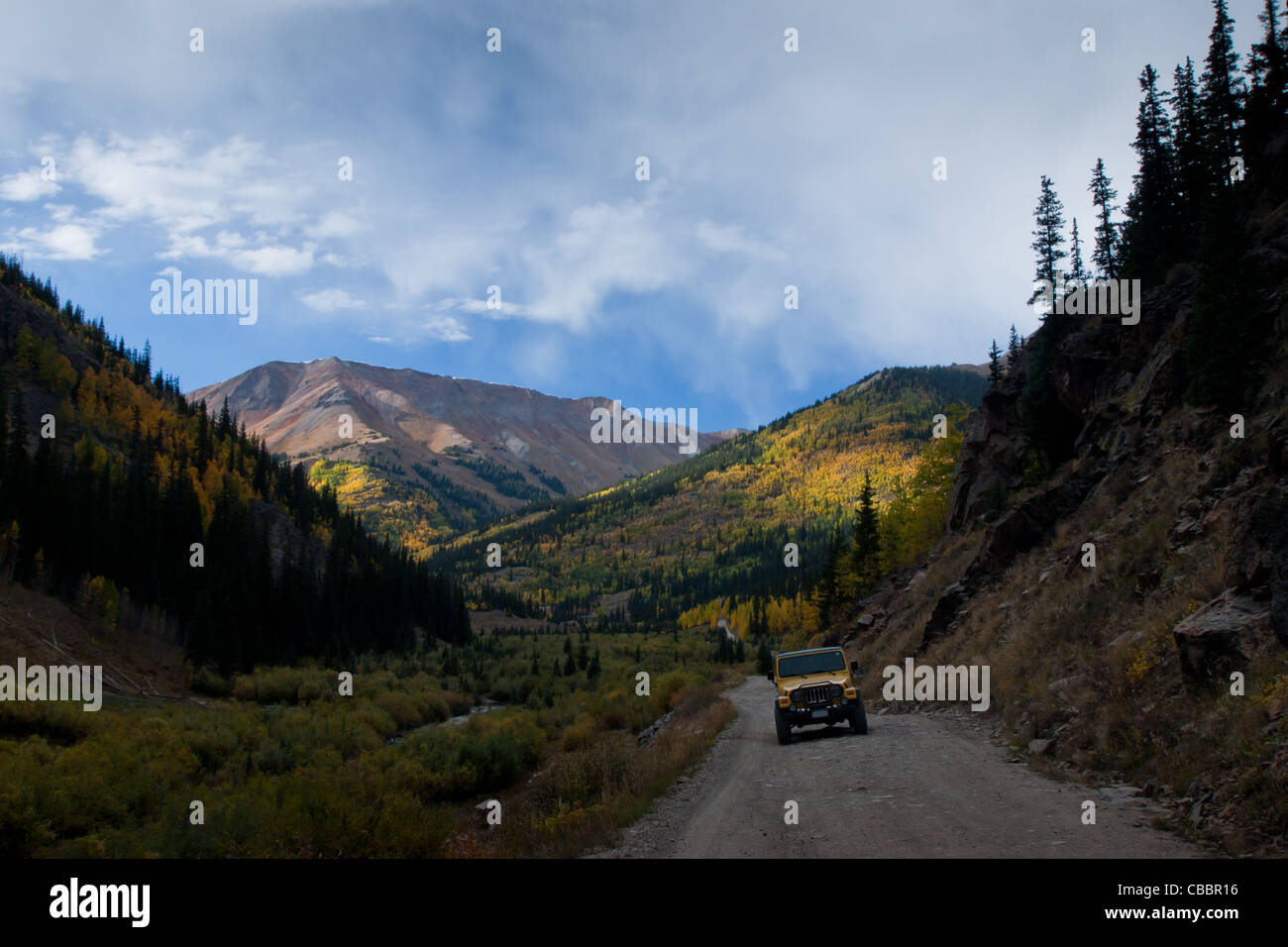 Jeep mountain colorado 4x4 hi-res stock photography and images - Alamy