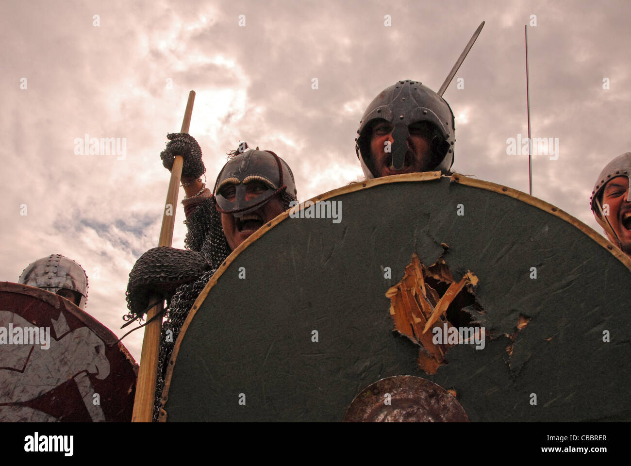 Vikings attack hi-res stock photography and images - Alamy
