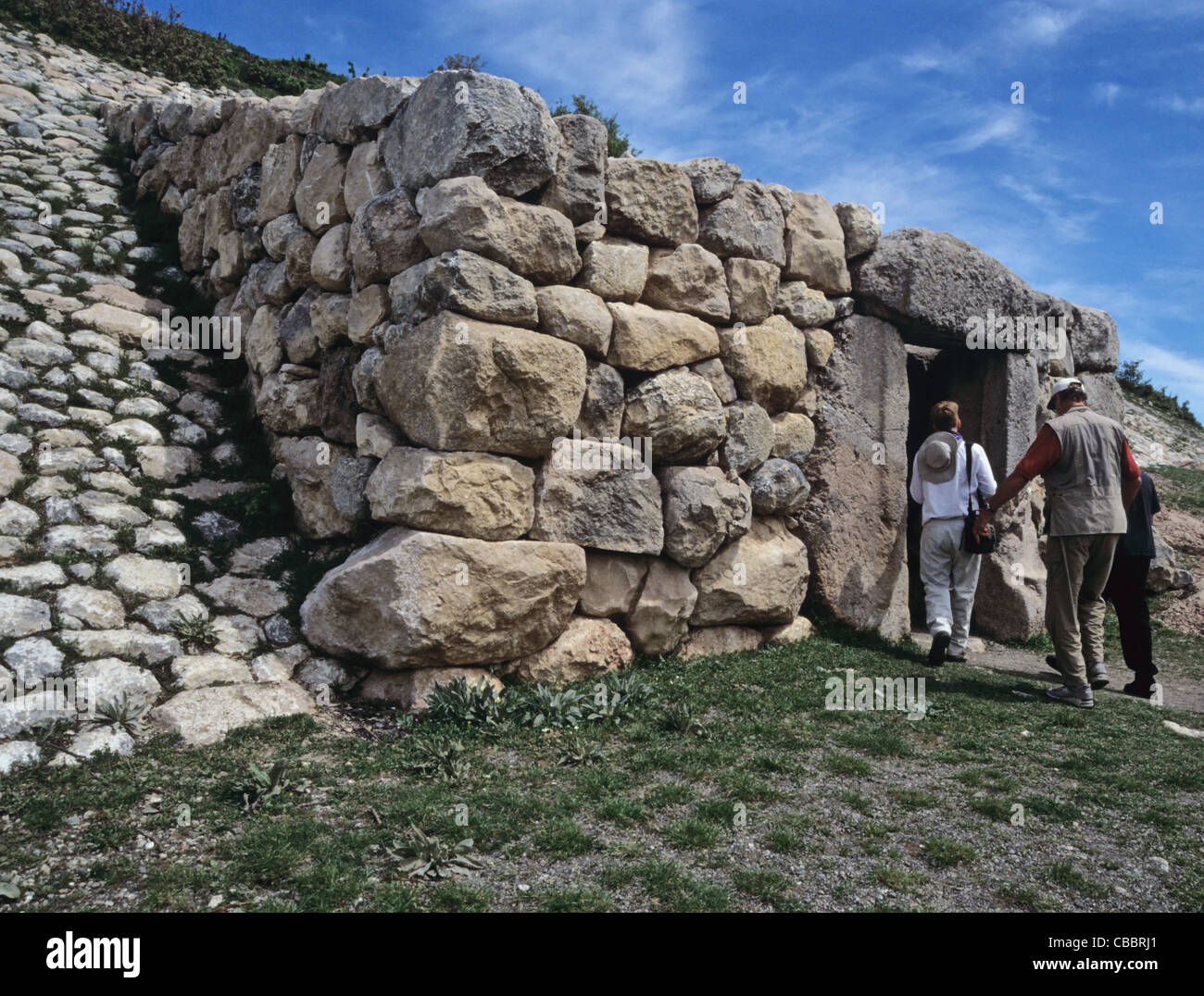 Yerkapı (Sphinx gate), Hattusa, Boğazköy, Turkey 000517 0522 Stock ...