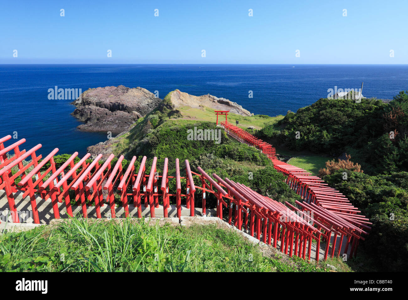 Motonosumi Inari Shrine, Nagato, Yamaguchi, Japan Stock Photo - Alamy