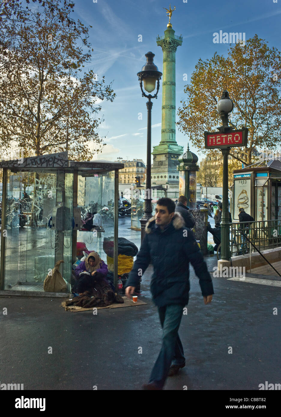 the monuments of Paris homeless,storming of the Bastille., the capture ...