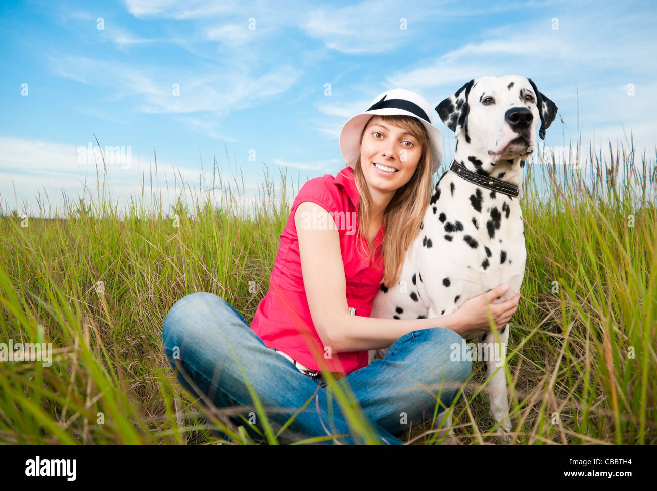 Female Dalmatian Dog High Resolution Stock Photography and Images - Alamy