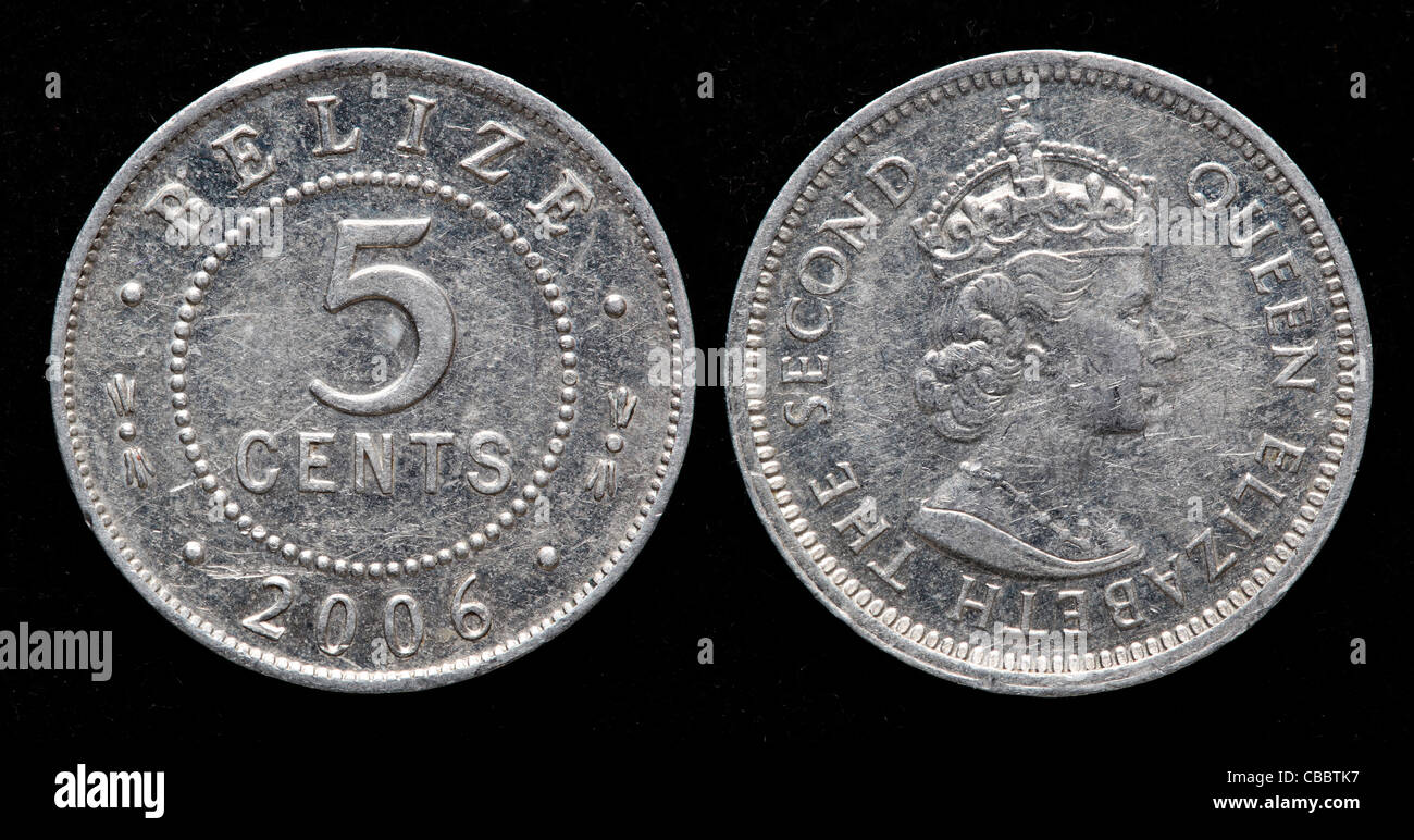Belize coins hi-res stock photography and images - Alamy