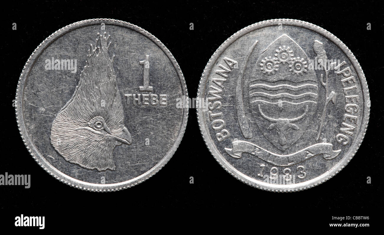 Botswana money currency african coin hi-res stock photography and ...