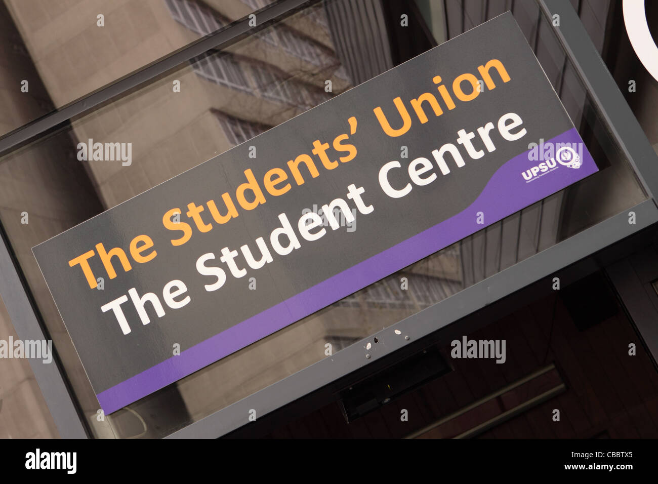 Students Union building at University of Portsmouth England UK Stock ...