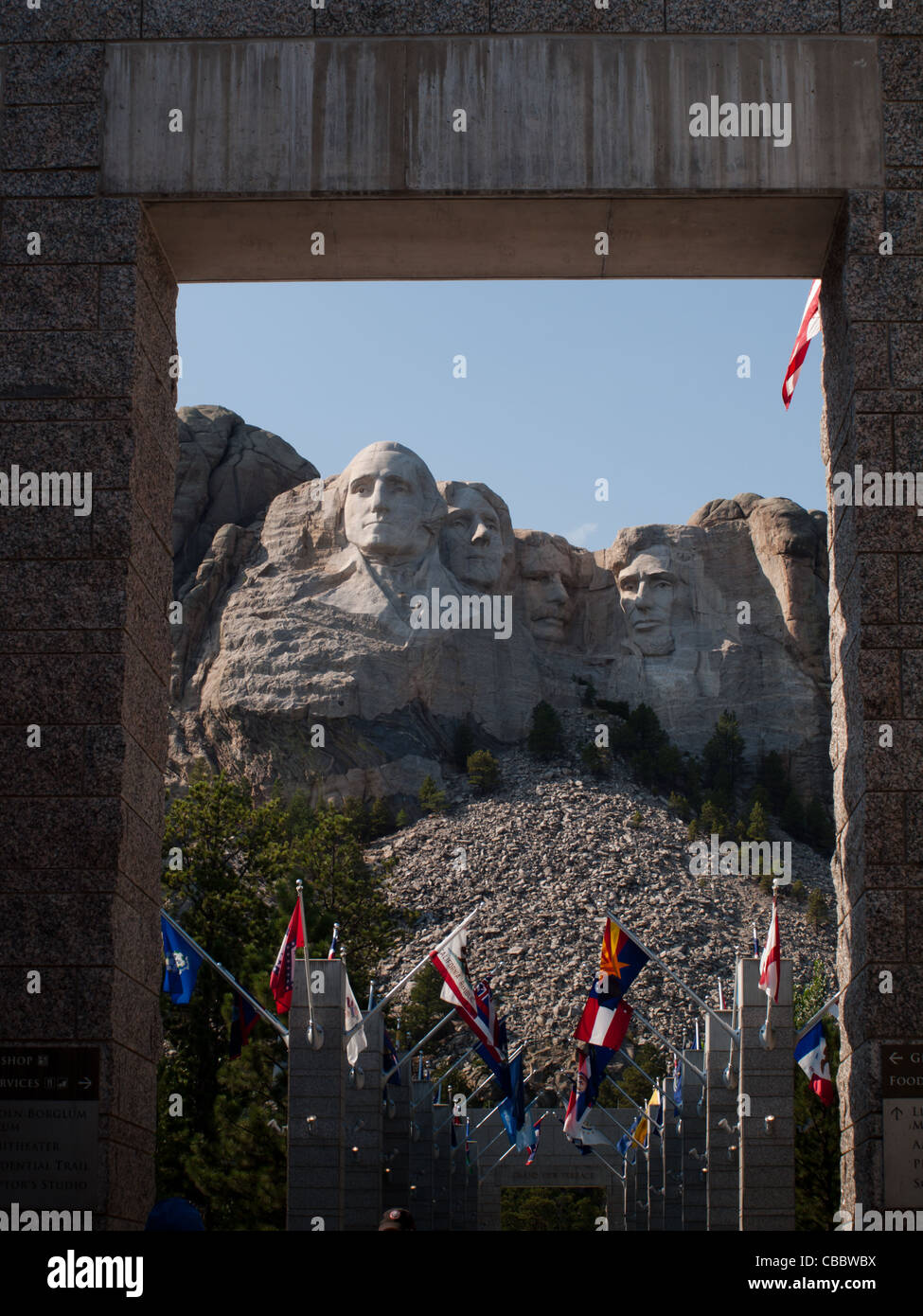 Mt. Rushmore National Monument, South Dakota Stock Photo - Alamy