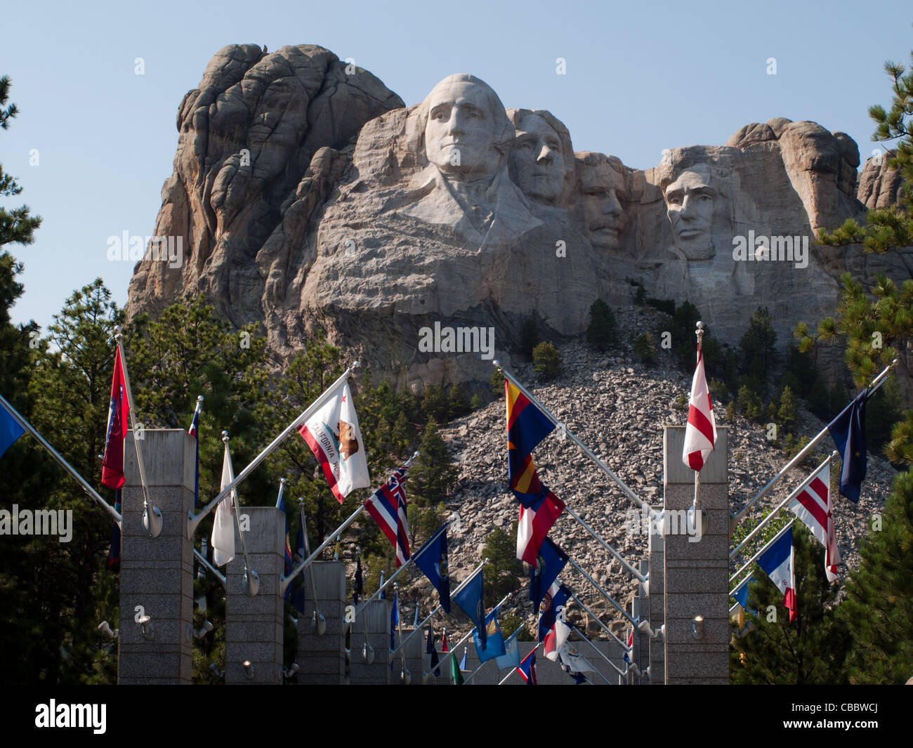 Mt. Rushmore National Monument, South Dakota Stock Photo - Alamy