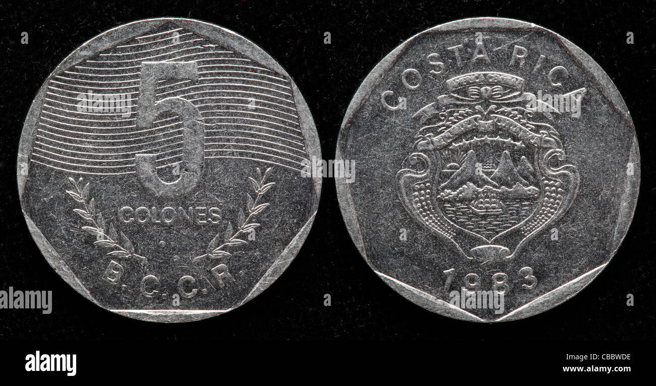 5 colones hi-res stock photography and images - Alamy