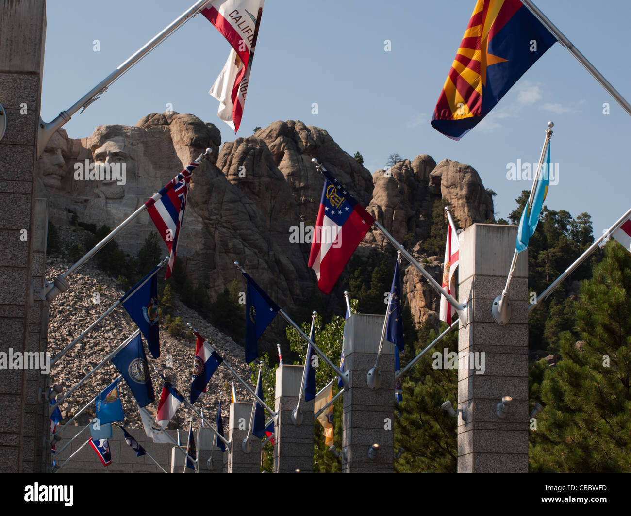 Mt. Rushmore National Monument, South Dakota Stock Photo - Alamy