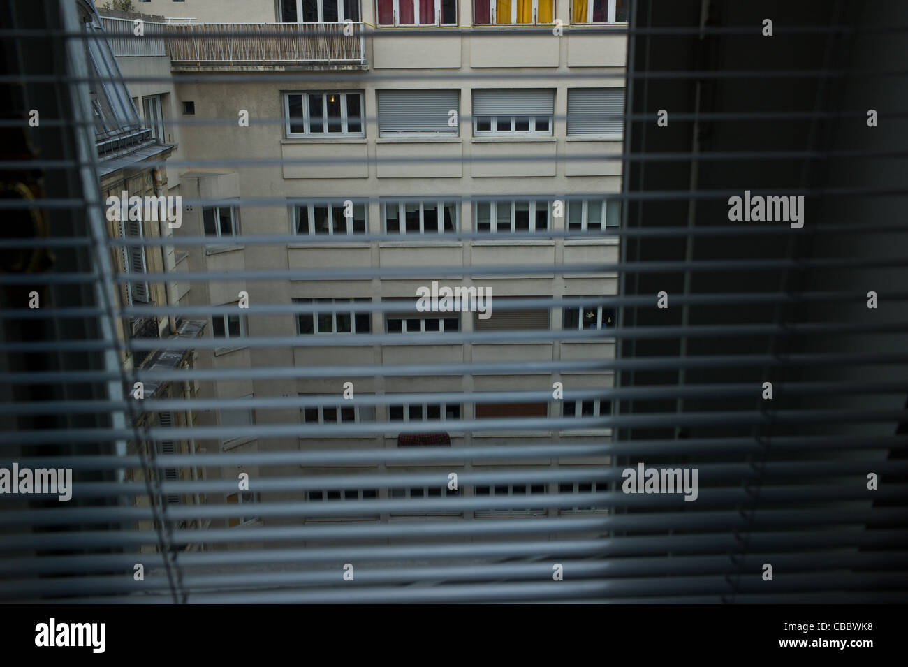 Open window view of paris hi-res stock photography and images - Alamy