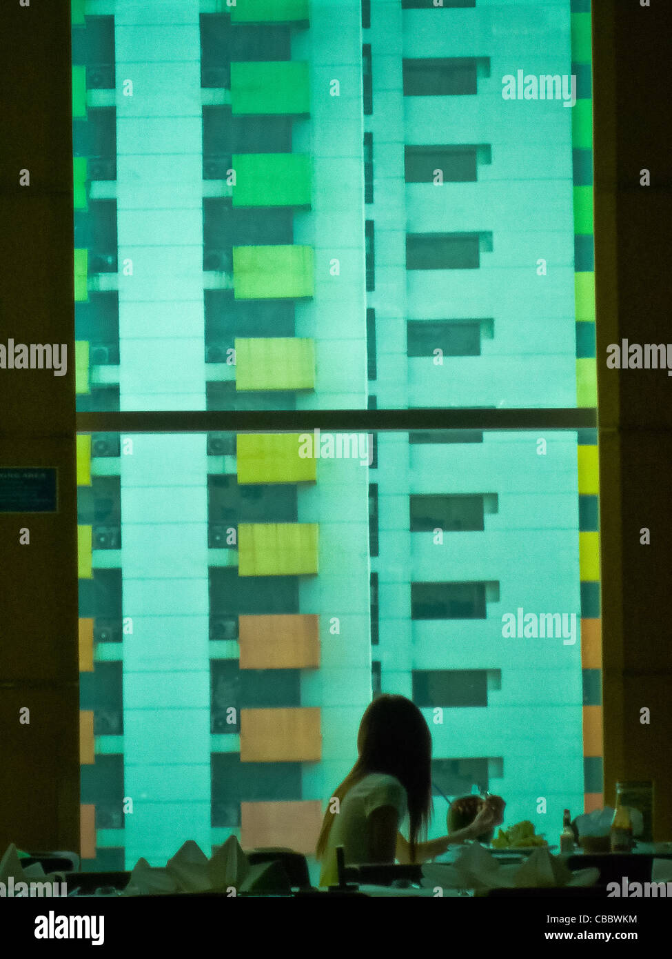 View from Window, Bangkok thailand Stock Photo - Alamy
