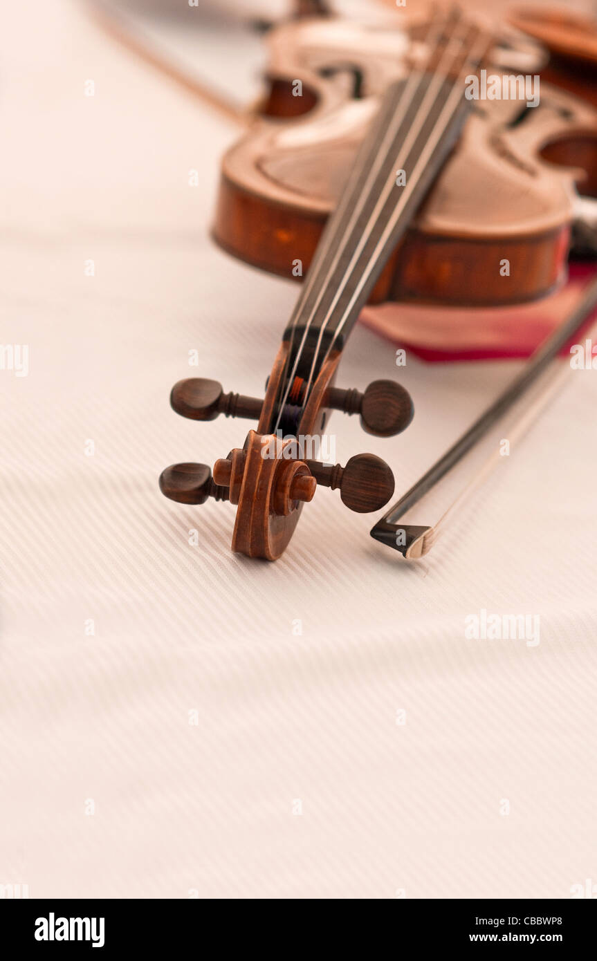 Violin Close Up High Resolution Stock Photography and Images - Alamy