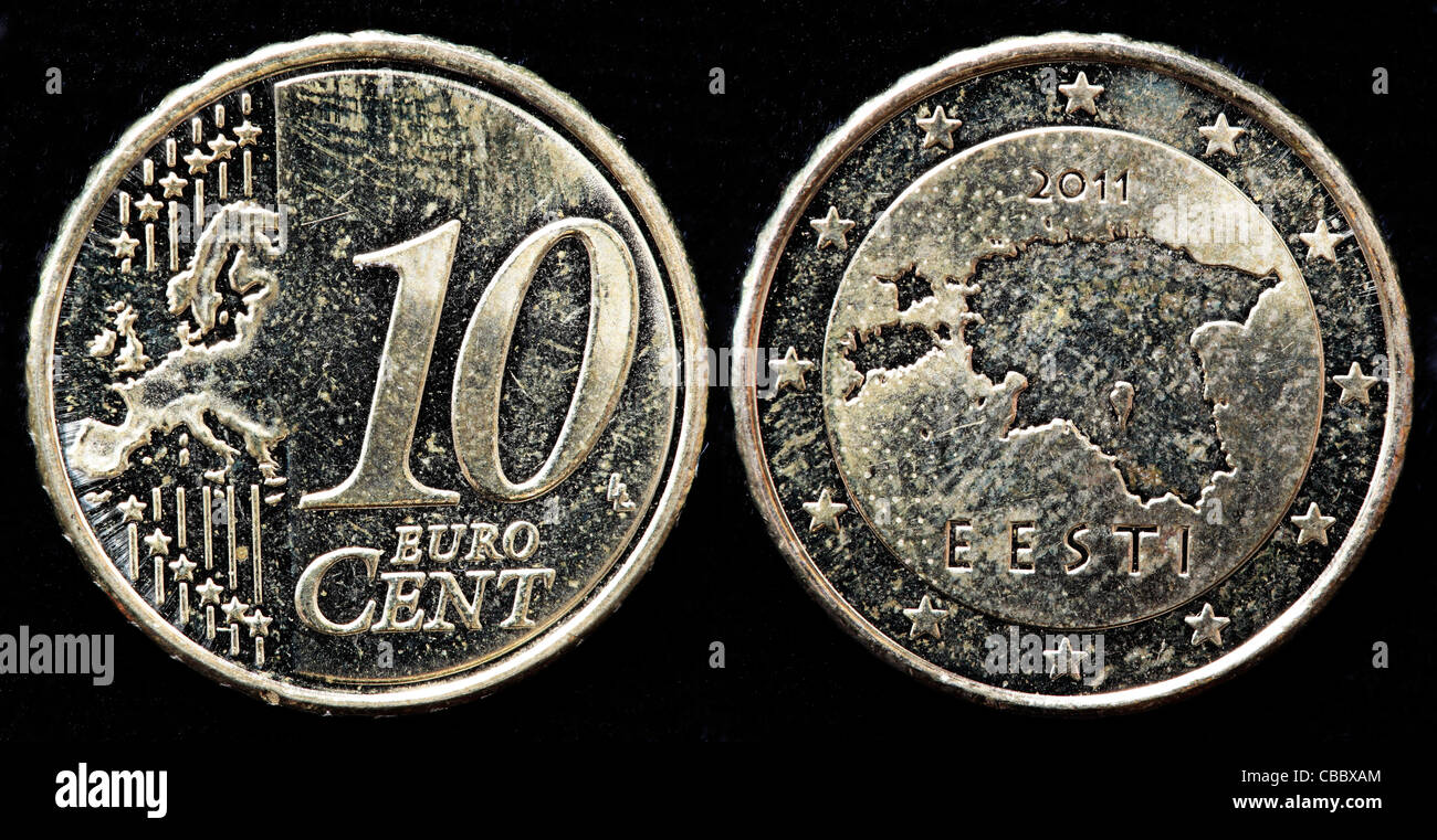 10 euro cent coin hi-res stock photography and images - Alamy