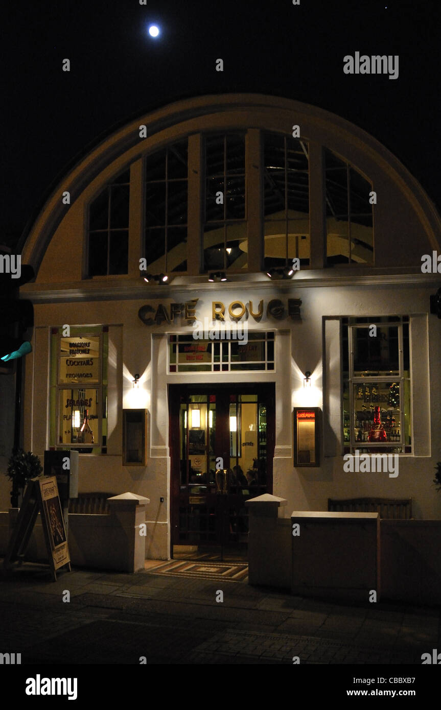 Cafe Rouge at St Albans, Hertfordshire, UK Stock Photo - Alamy