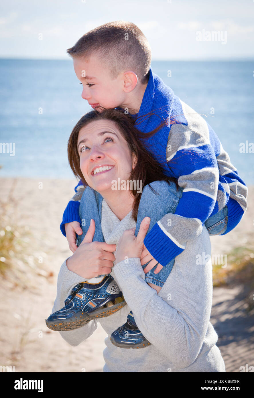 Shoulder Ride Beach High Resolution Stock Photography and Images - Alamy