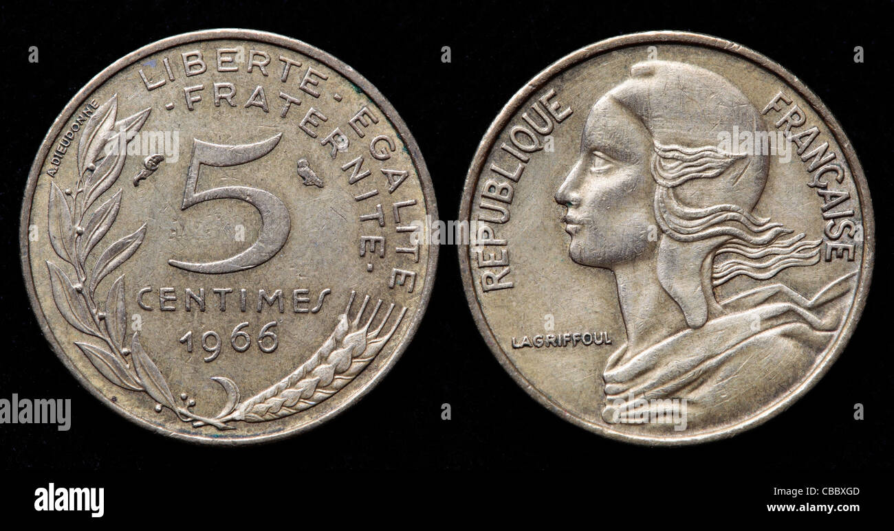 5 centimes hi-res stock photography and images - Alamy