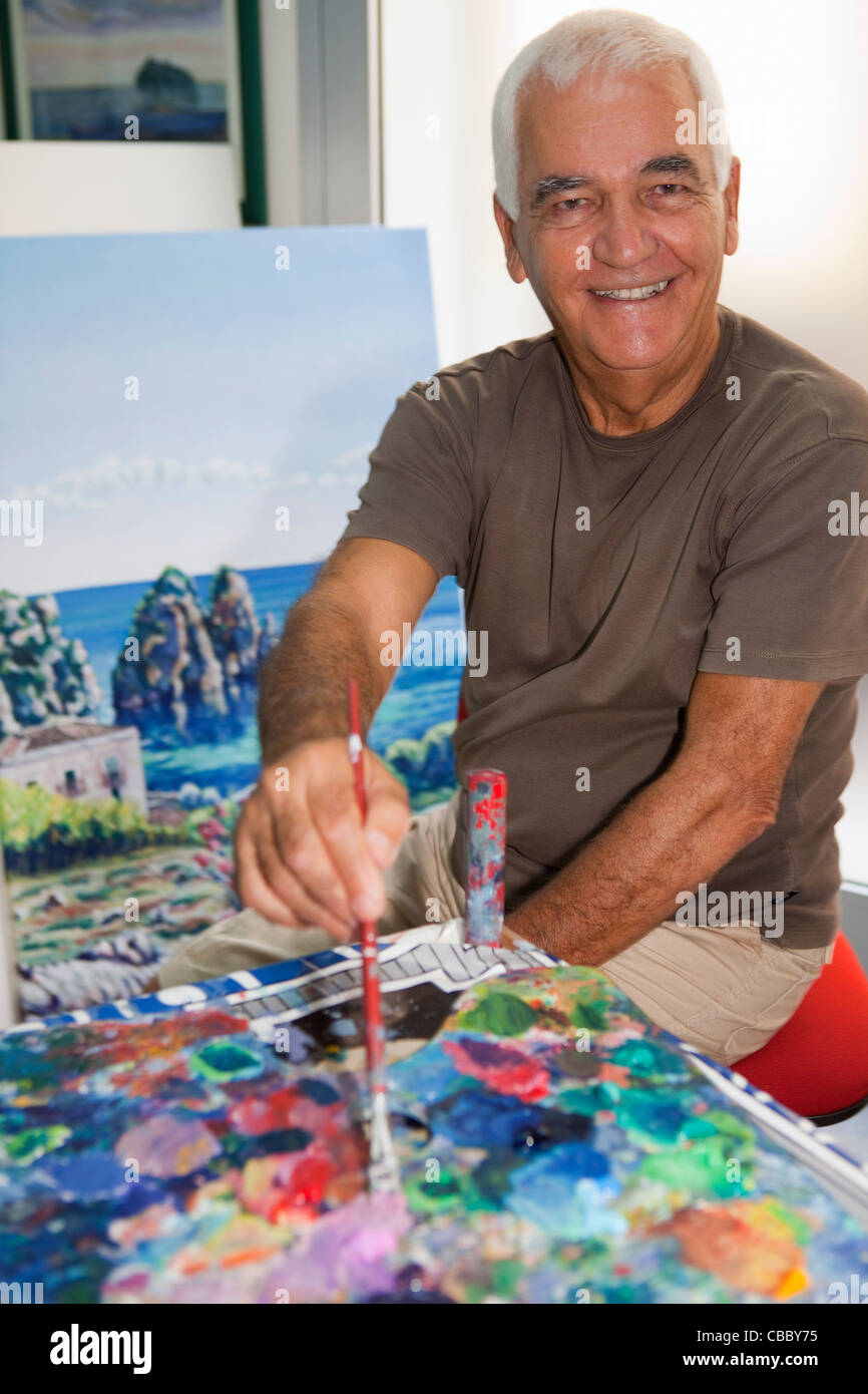 With the painting hi-res stock photography and images - Alamy