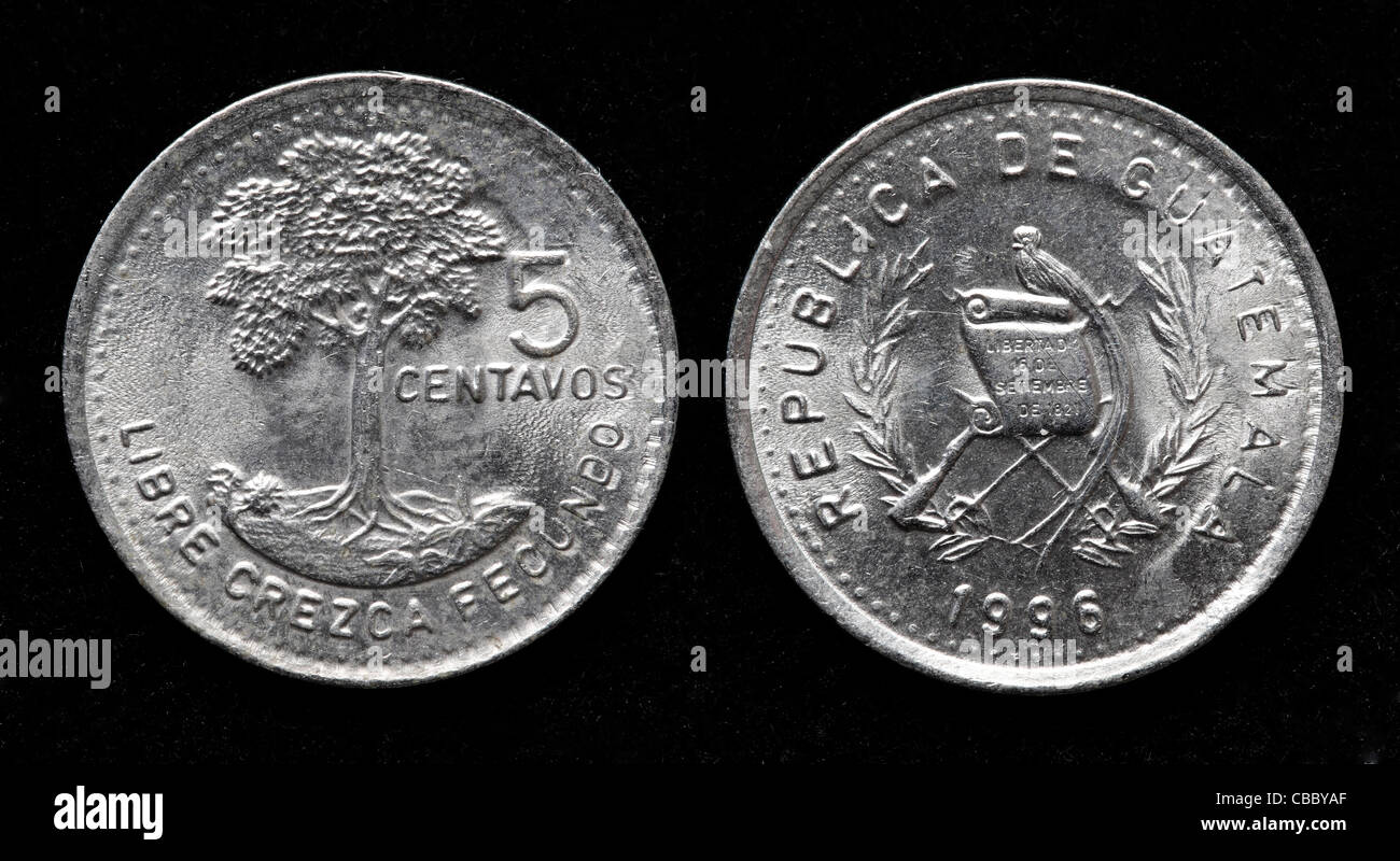 Guatemalan Quetzal Coin Peace