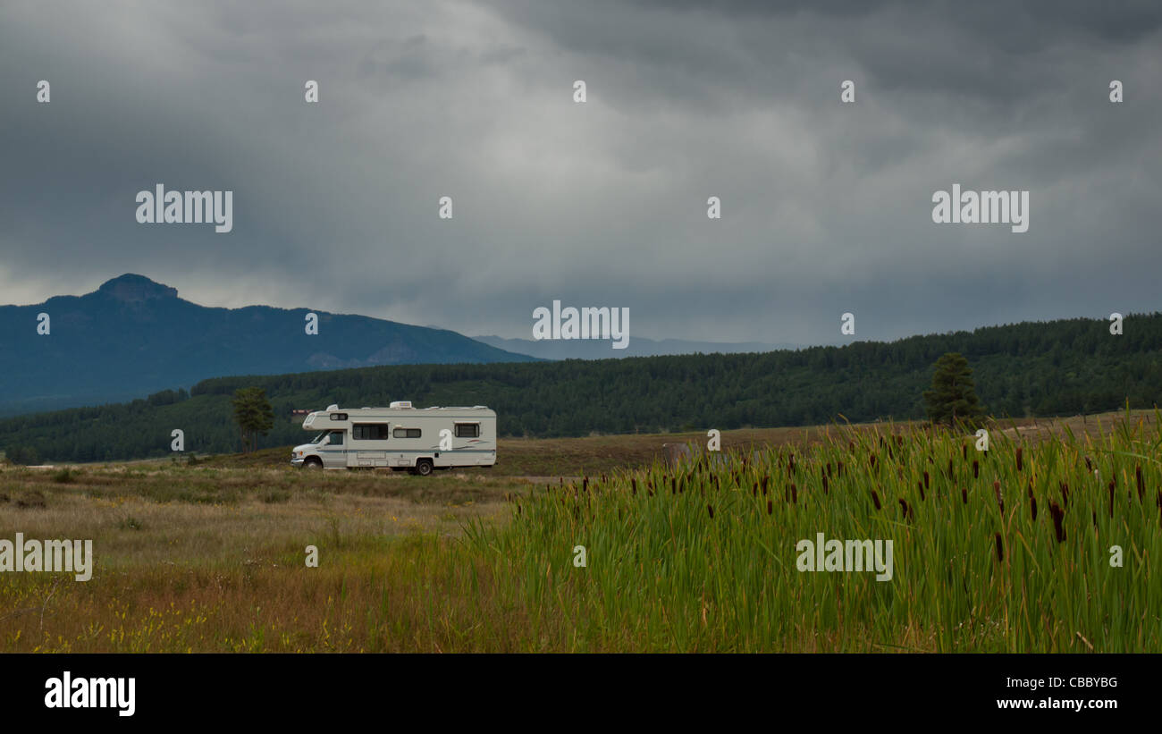 Camping at Echo Canyon Reservoir, Colorado Stock Photo - Alamy