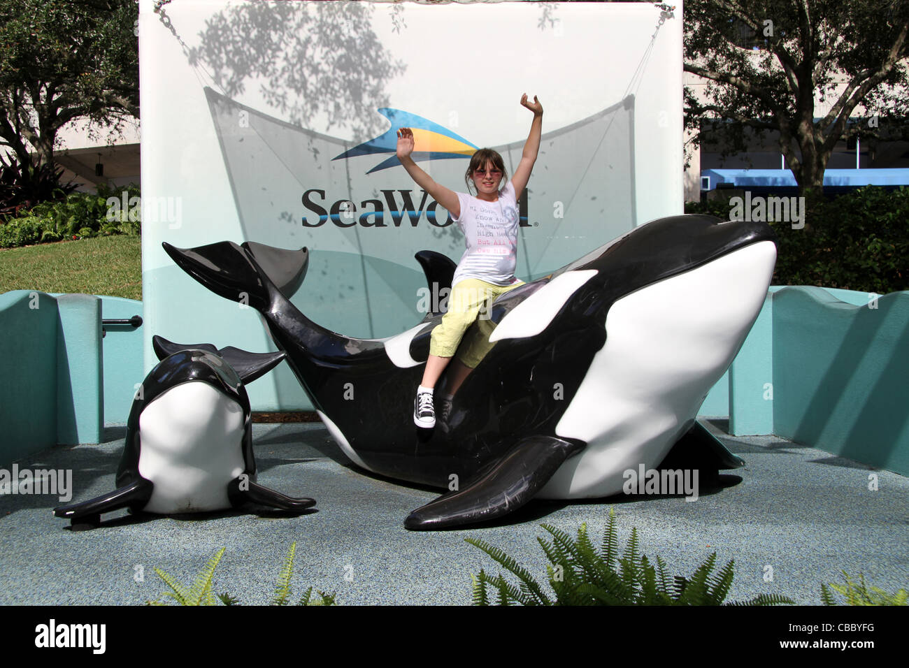 Girl riding whale hi-res stock photography and images - Alamy